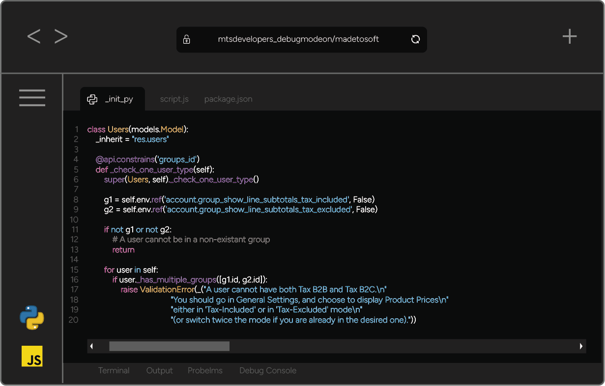 MTS - Odoo Cloud | ERP - Desarrolladores Odoo
